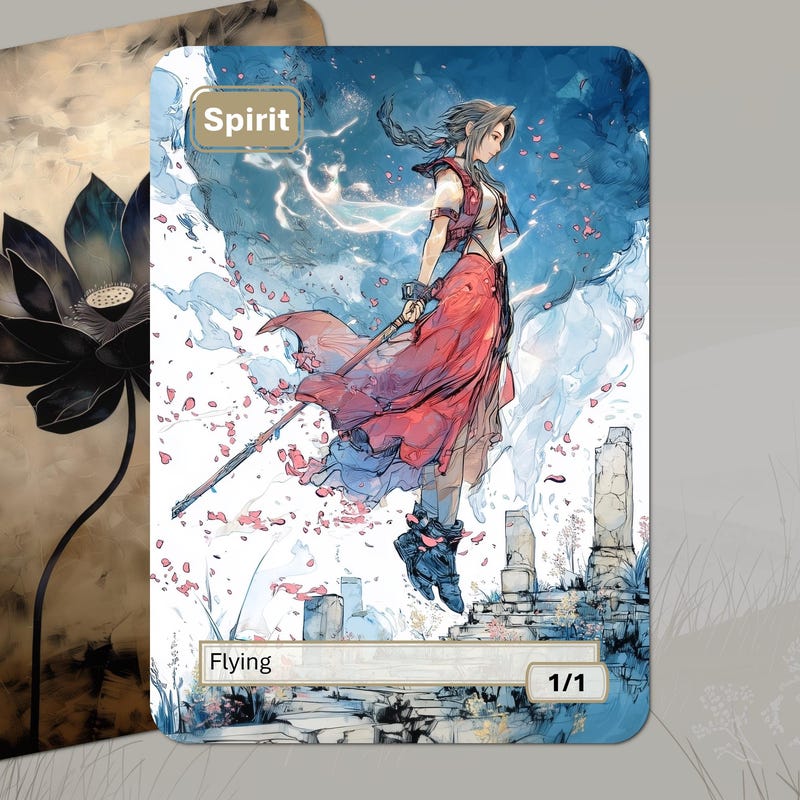 Spirit Token Mtg 1/1 - Etsy UK