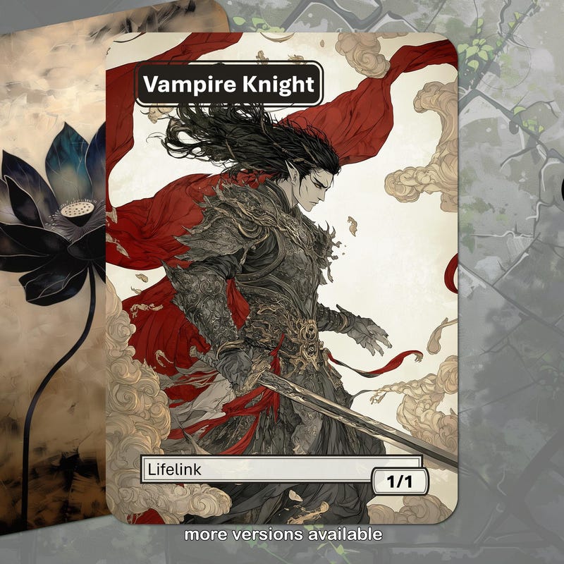 Black Knight Vampire - Etsy