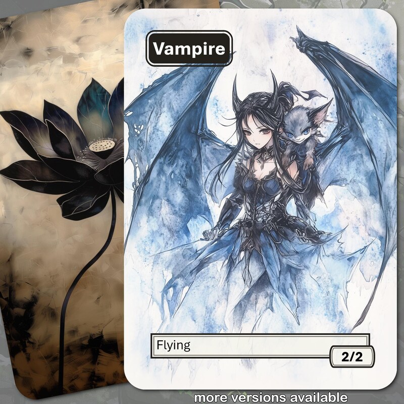 Vampire Cards - Etsy