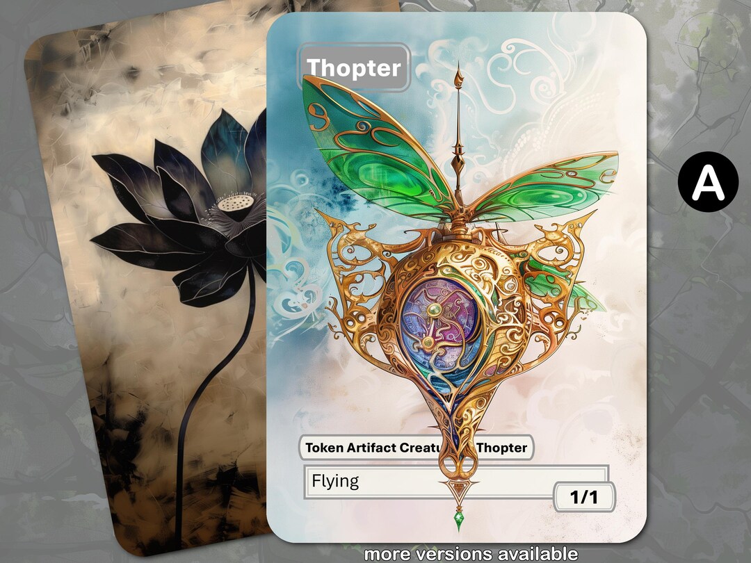 Thopter Token MTG (1/1 Flying Artifact Creature) - Etsy