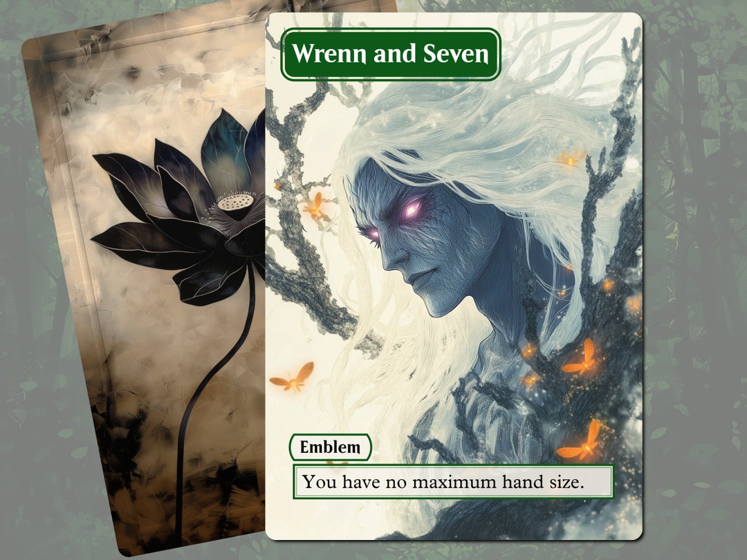 Wrenn and Seven Emblem MTG Token - Etsy