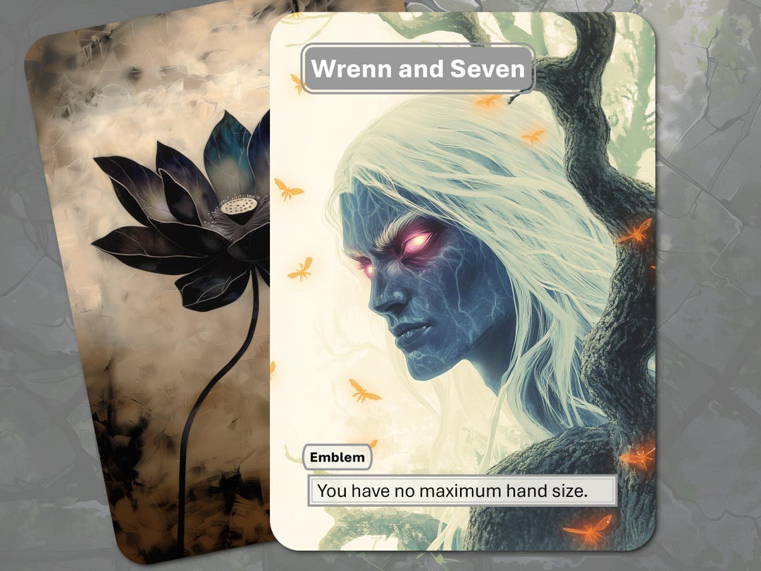 Wrenn and Seven Emblem MTG Token - Etsy