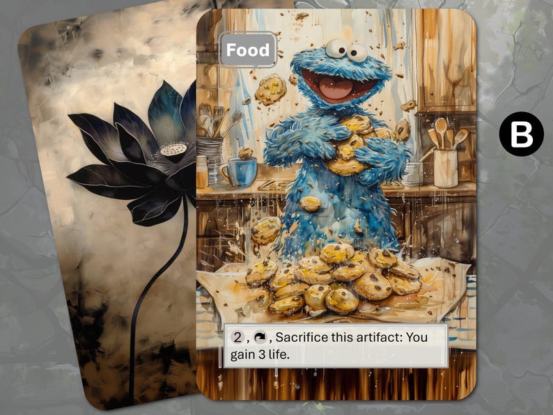 Food Token MTG (with Charisma) - Etsy