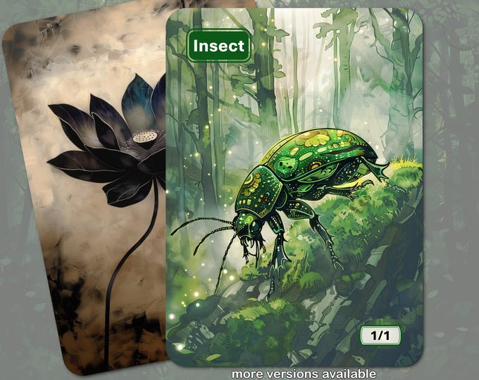 Insect Tokens for MTG (3 Cards) [2-sided] - Etsy