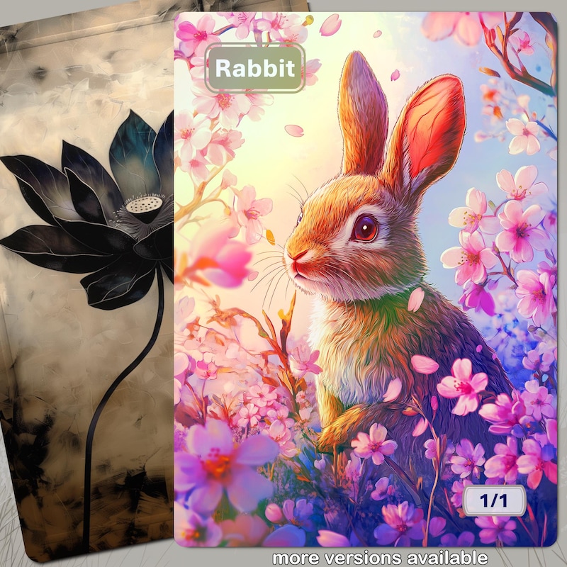 1/1 Rabbit Token - Etsy UK