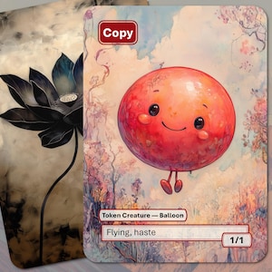 Balloon Copy Token MTG (for Use With the Jolly Balloon Man) - Etsy