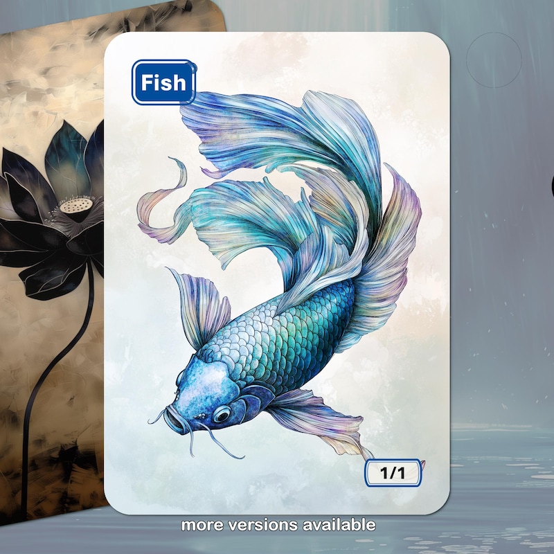 1/1 Fish Token - Etsy