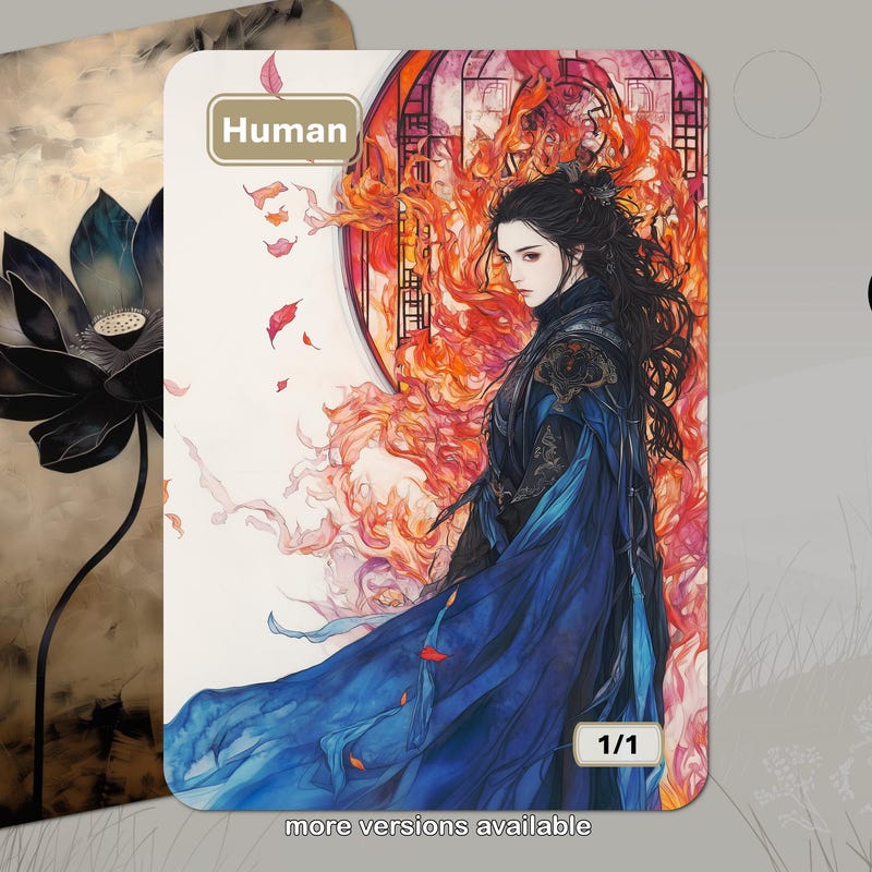 Mtg Human 1 1 - Etsy