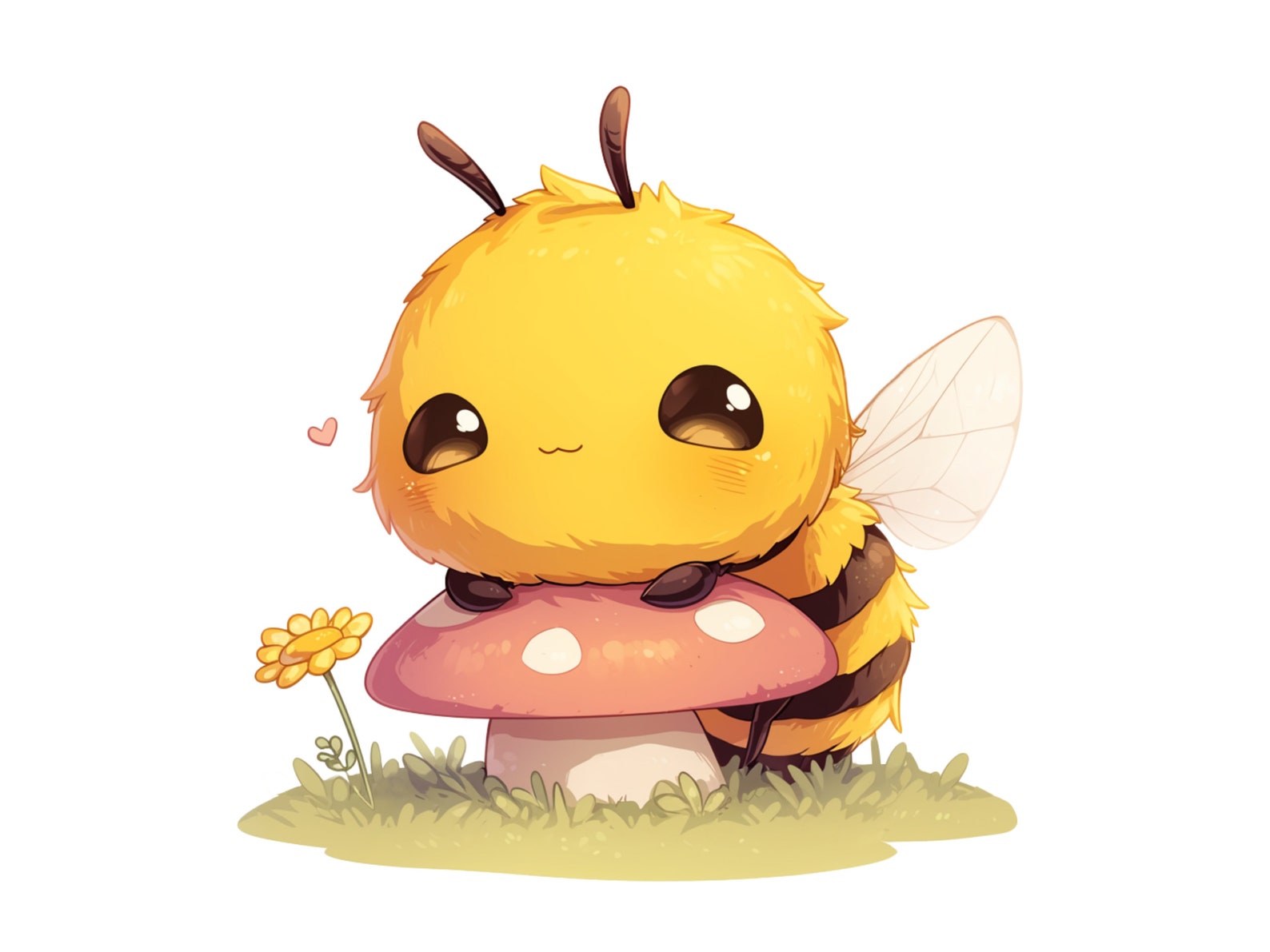 30 Cute Honey Bee Clipart Collection, Aborable Cartoon Bee Bundle ...
