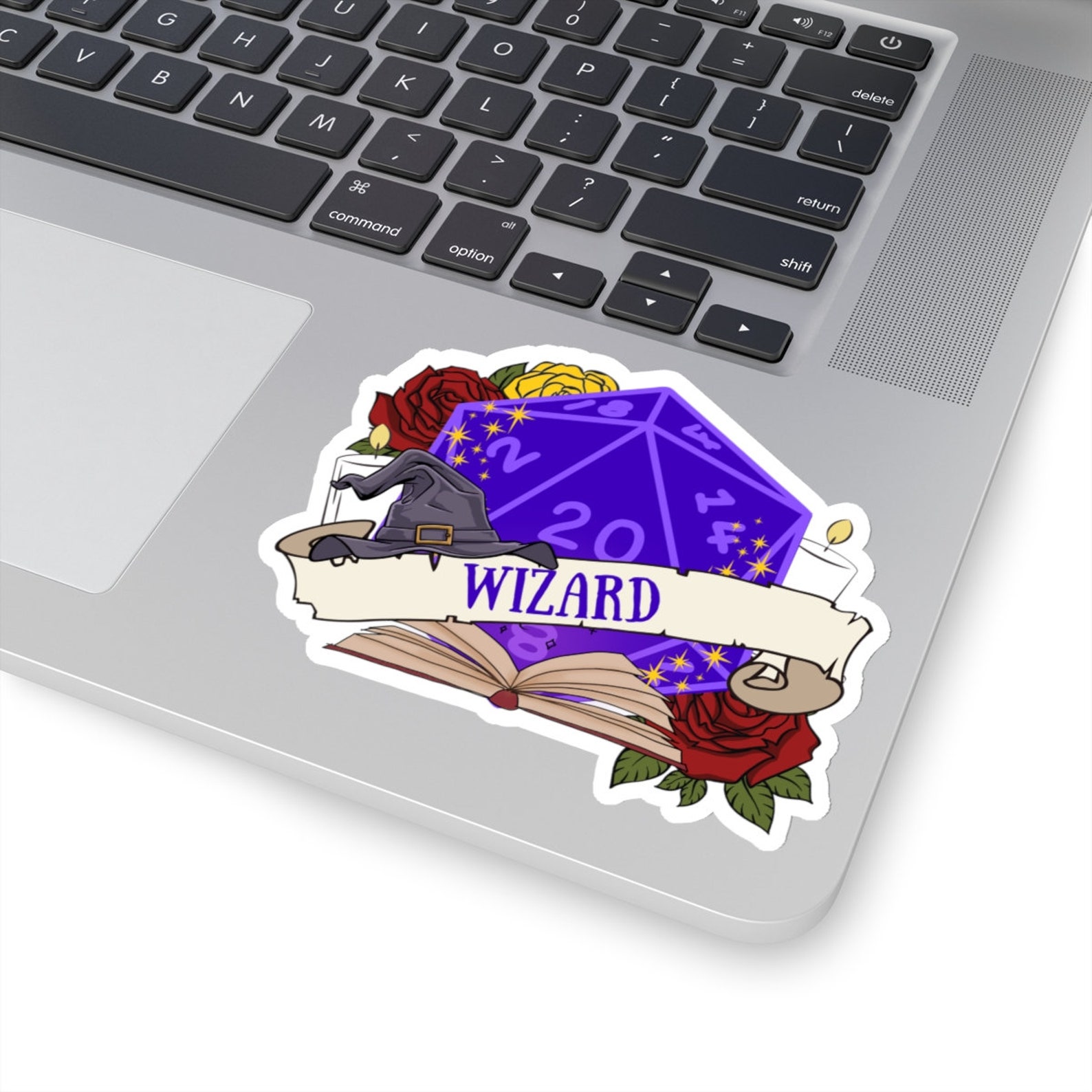 Dnd Wizard Class Sticker Dungeons and Dragons Magic Caster Decal ...