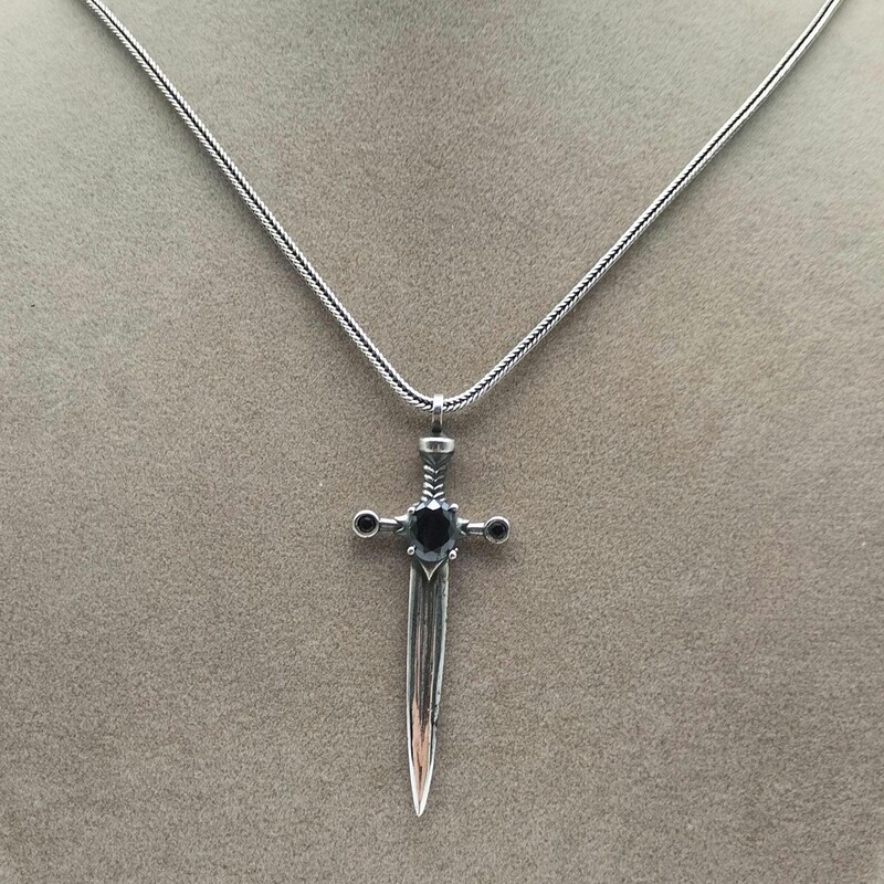 Emerald Necklace Sword - Etsy