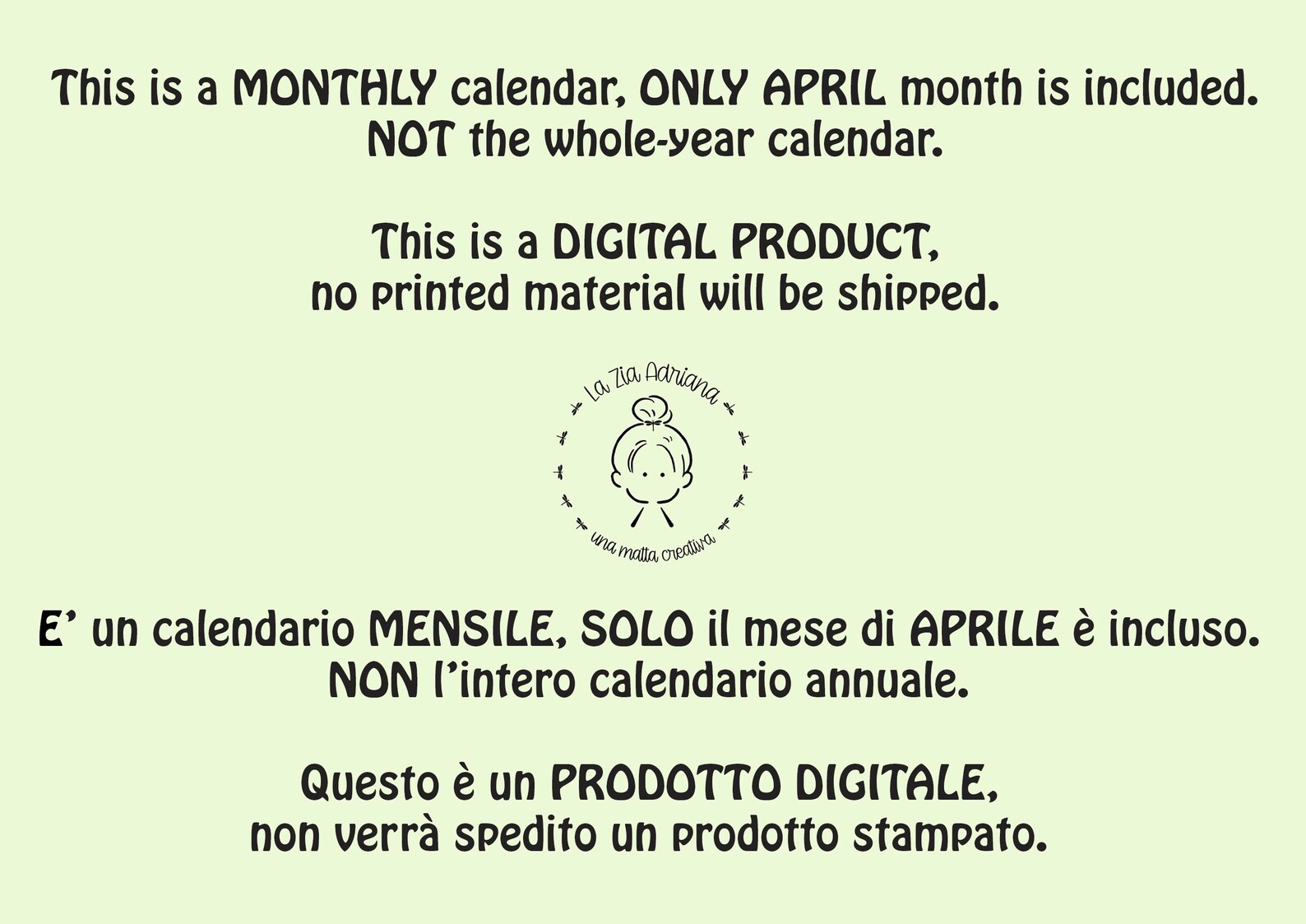 Calendar April 2025 - Editable and Printable - Cute Cartoon Yoga ...