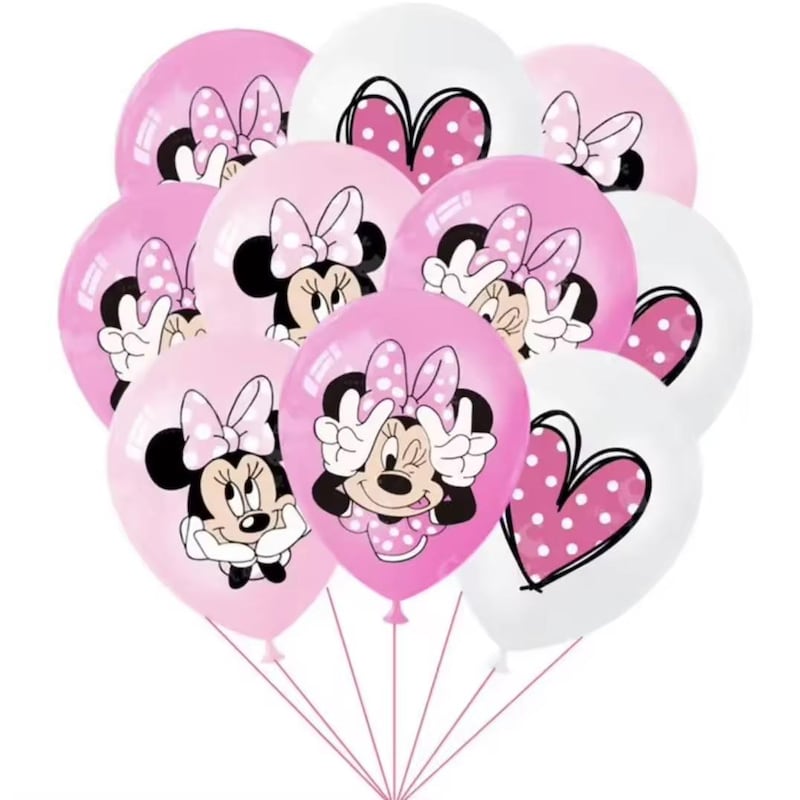 Mini Mouse Party Balloons - Etsy UK