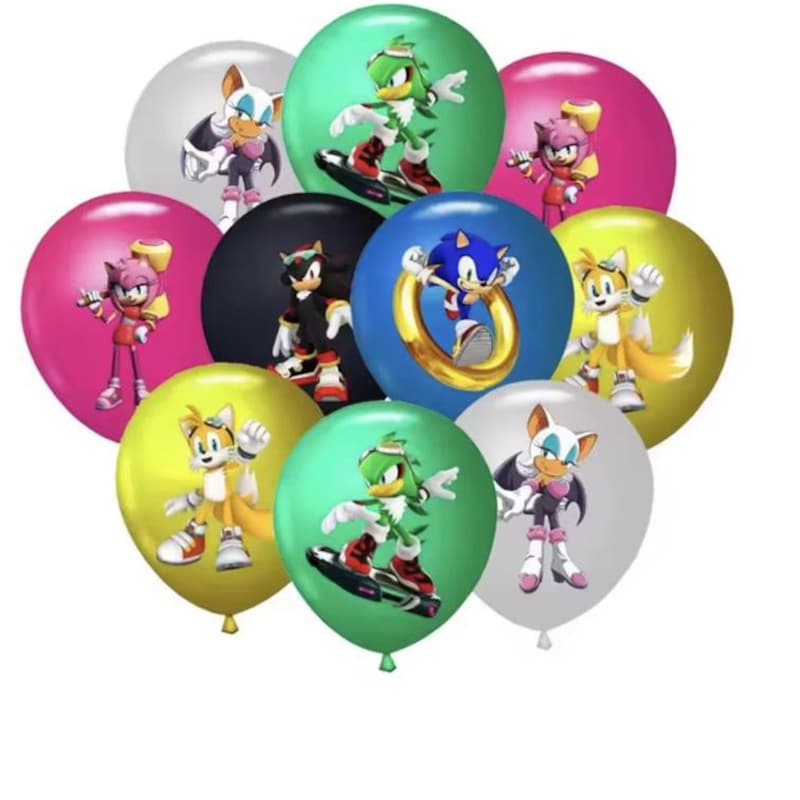 Sonic Balloons - Etsy UK
