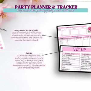 Digital Event Planner: Party Budget Tracker Google Sheets (digital ...