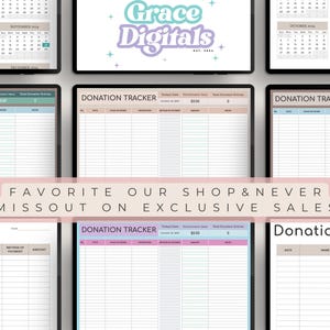 Donation Tracker Spreadsheet | Donation Template Google Sheets ...