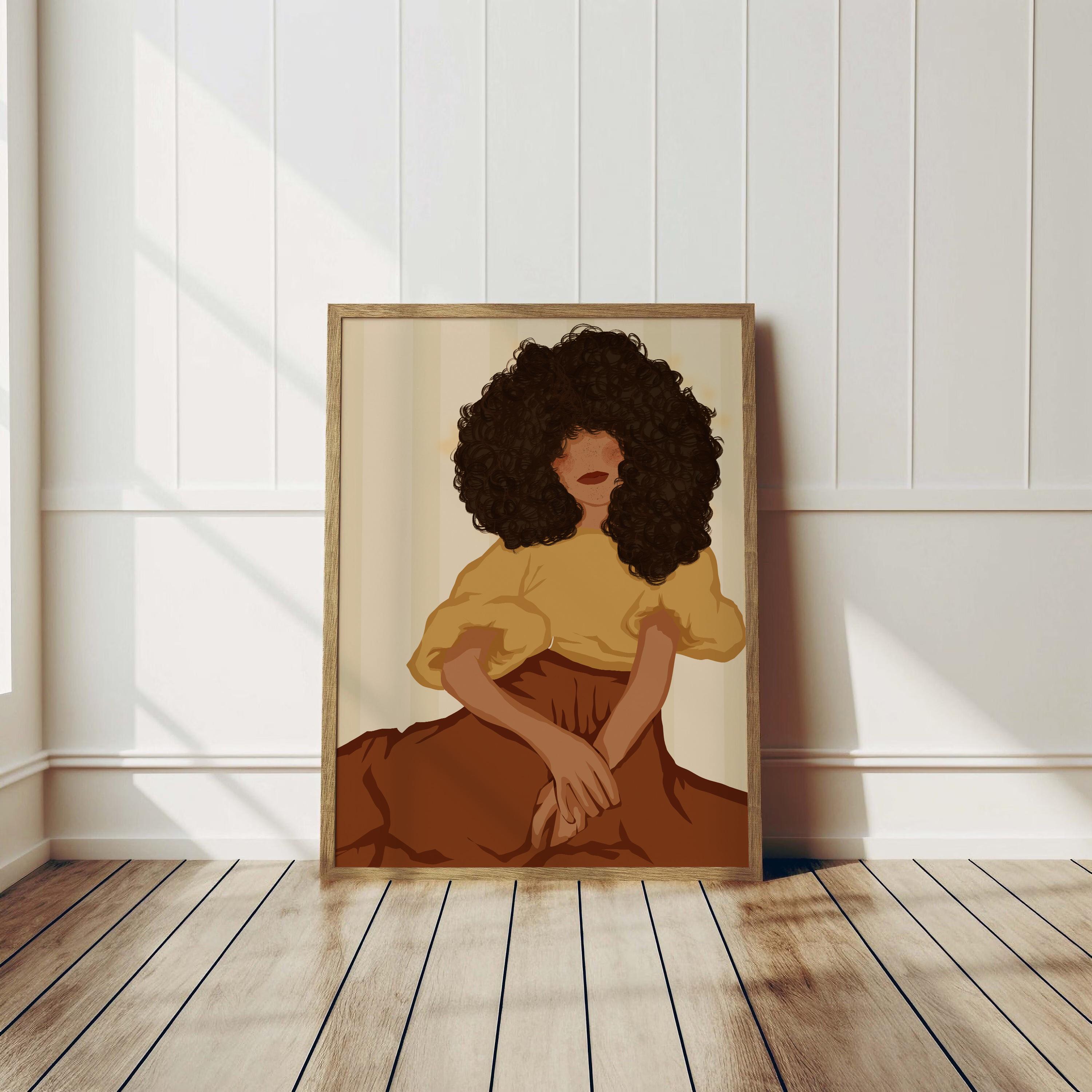 Filipino Woman Portrait Print, Vintage Philippines Oil Painting ...