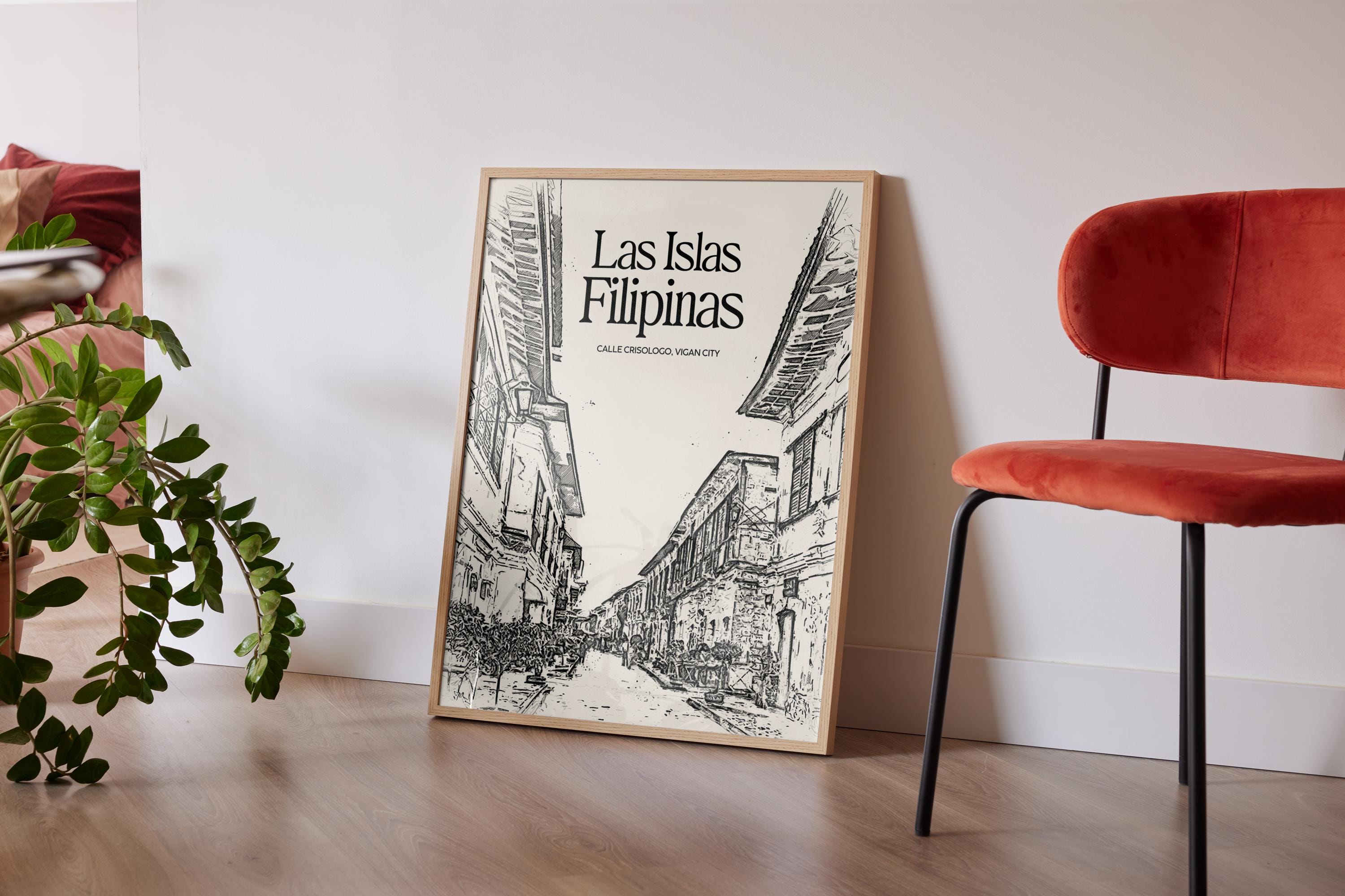 Las Islas Filipinas Vigan City Poster, Philippines Printable Poster ...