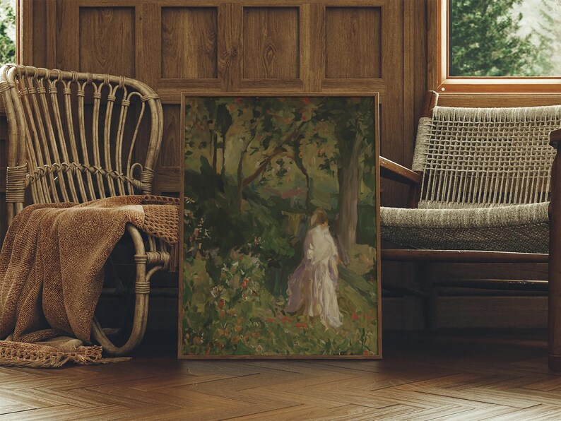 Filipino Woman Portrait Print, Vintage Philippines Oil Painting ...