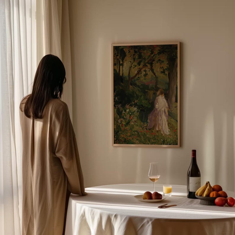 Filipino Woman Portrait Print, Vintage Philippines Oil Painting ...