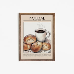 Pandesal Print: Vintage Filipino Food Poster (digital Download) - Etsy