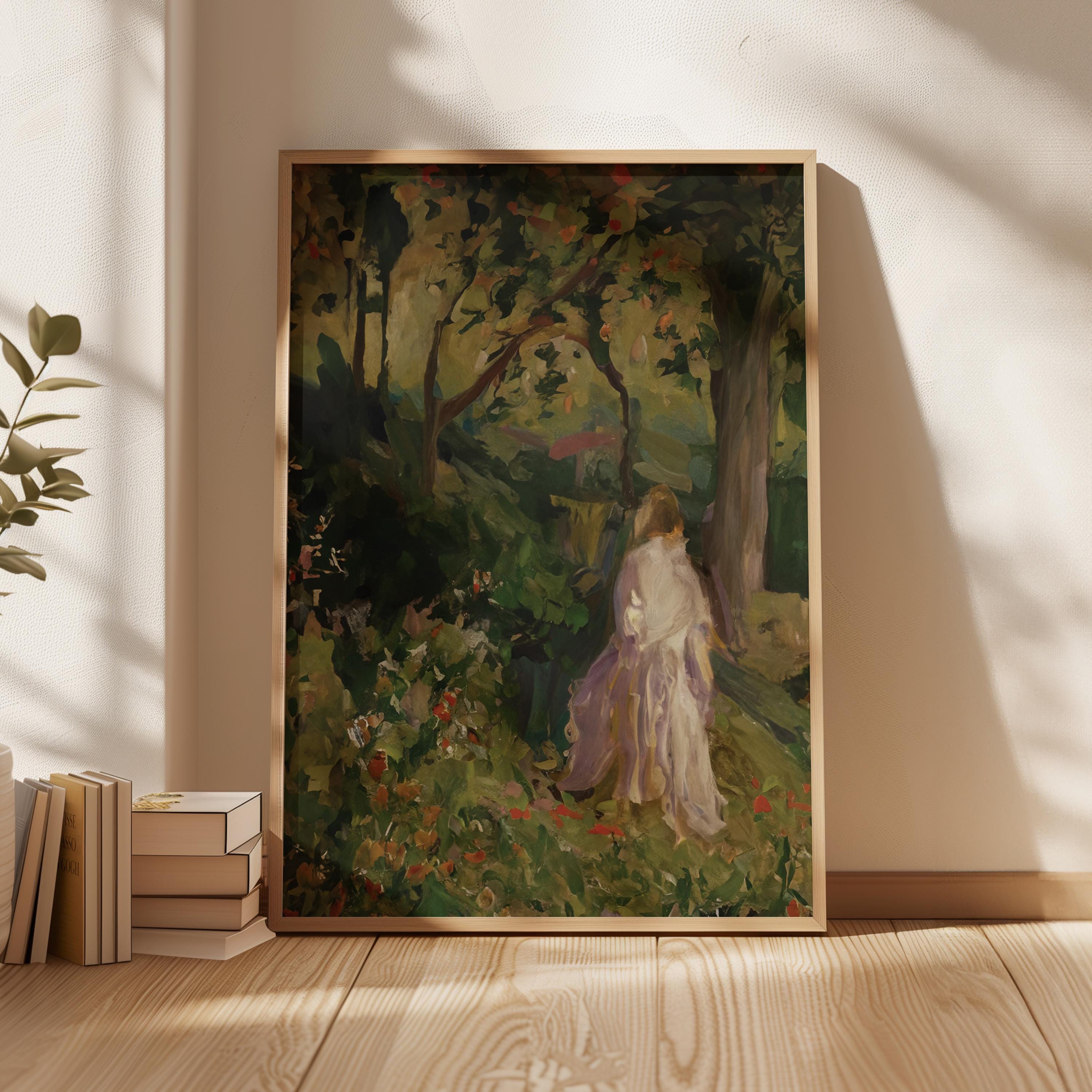 Filipino Woman Portrait Print, Vintage Philippines Oil Painting ...