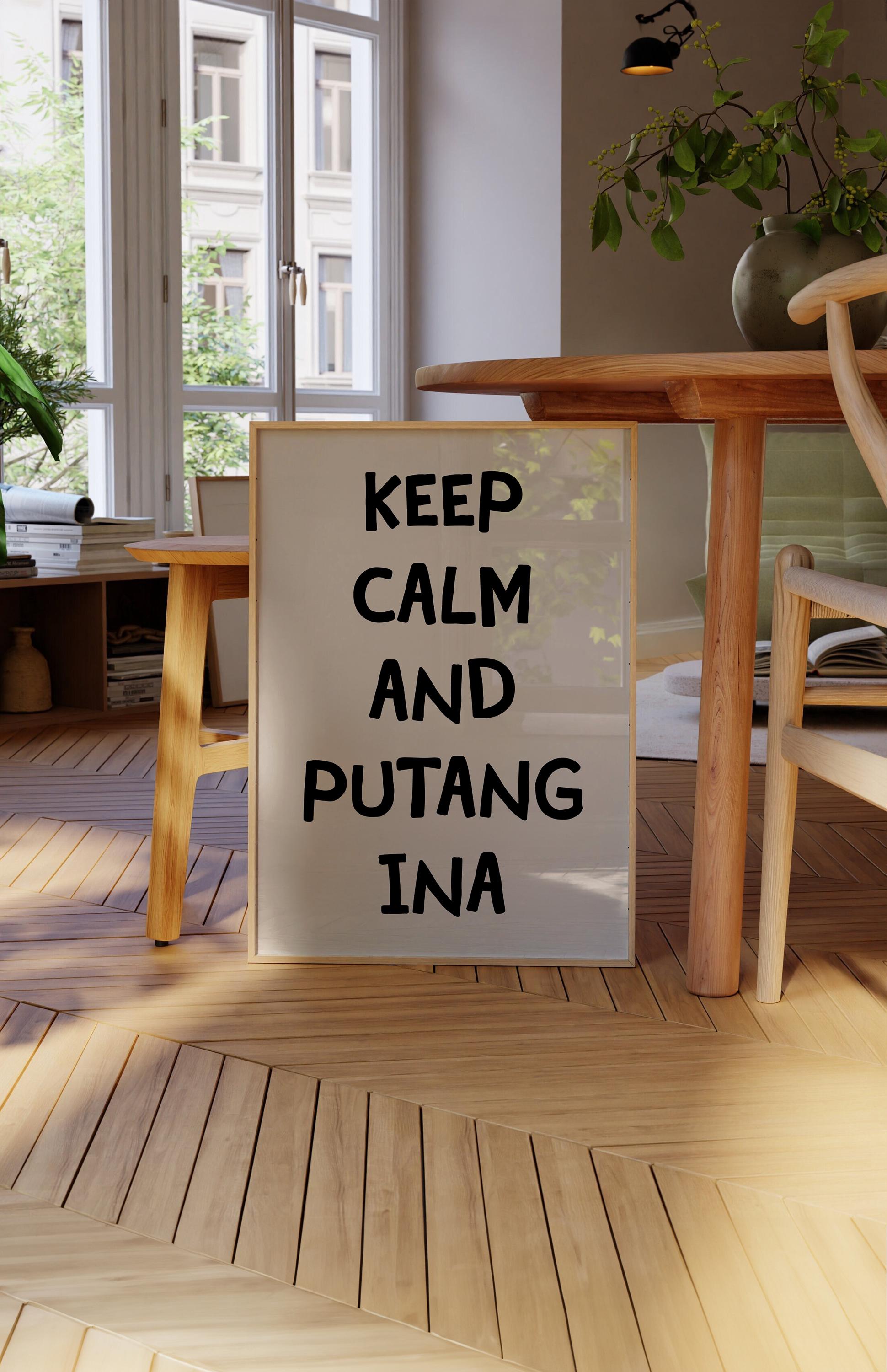 Filipino Quote Print Minimalist Pinoy Poster Aesthetic Living Room Art ...