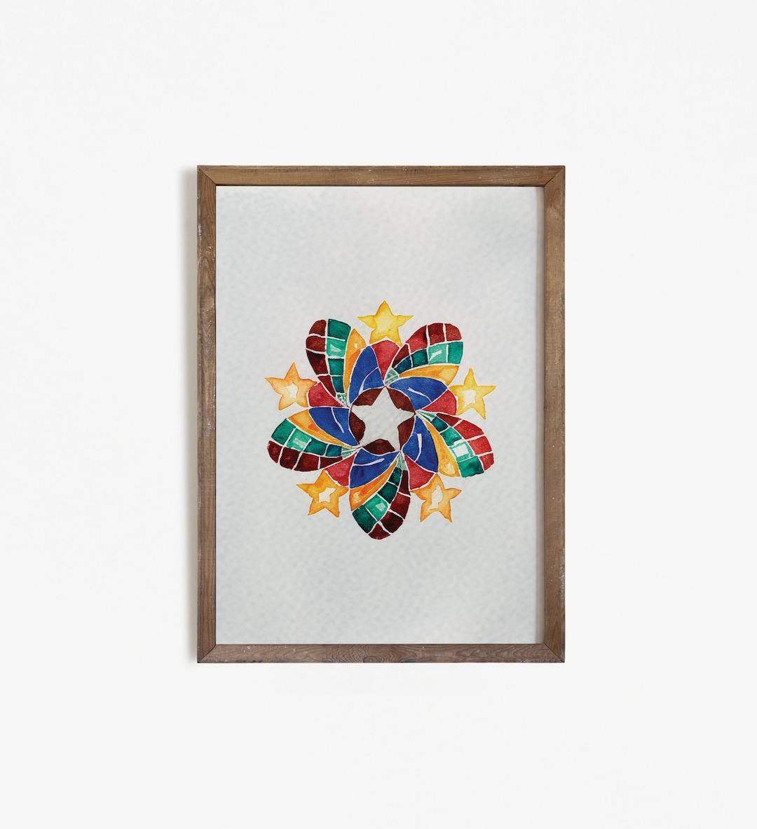 Filipino Parol Wall Art, Vintage Boho Art Poster, Philippines Decor ...