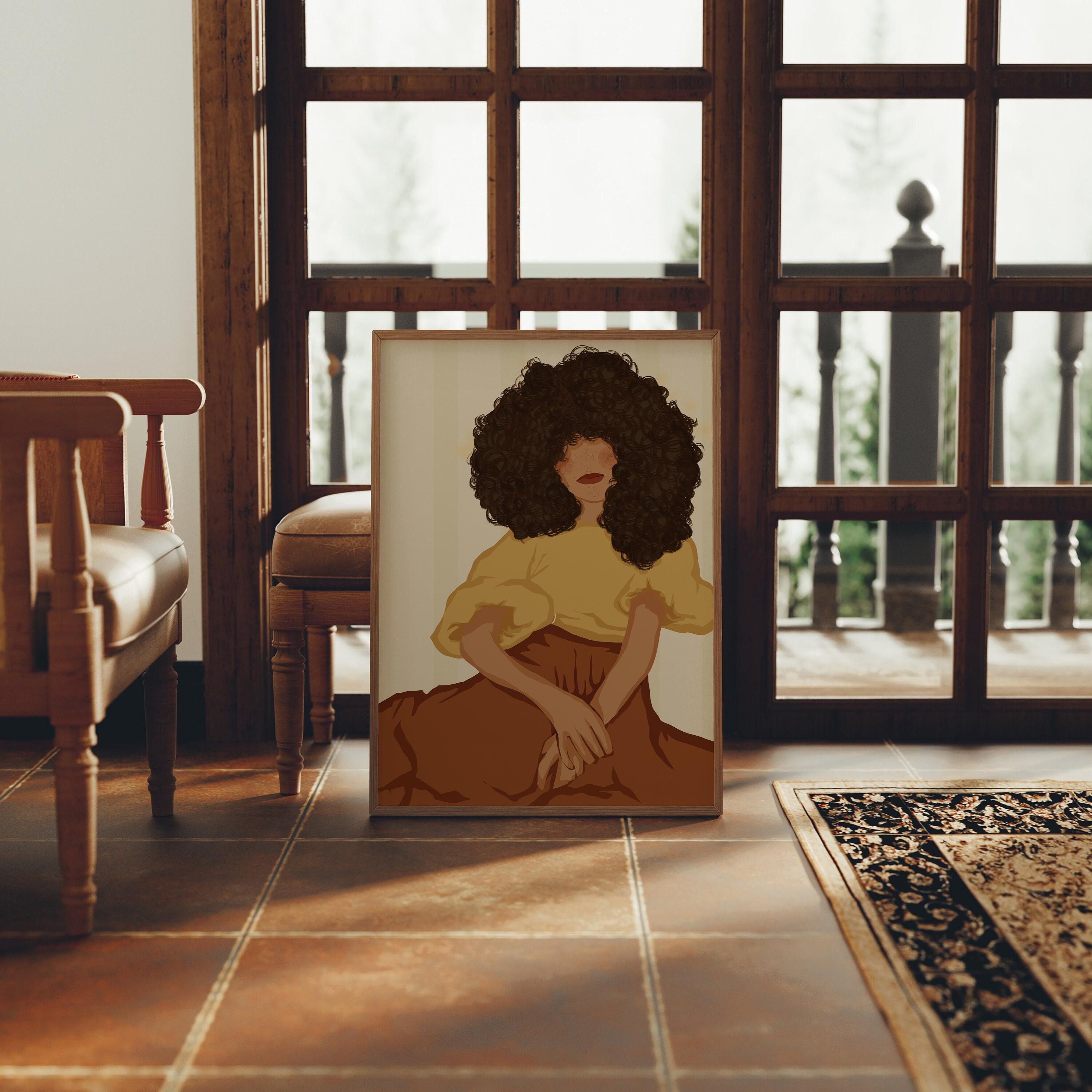 Filipino Woman Portrait Print, Vintage Philippines Oil Painting ...