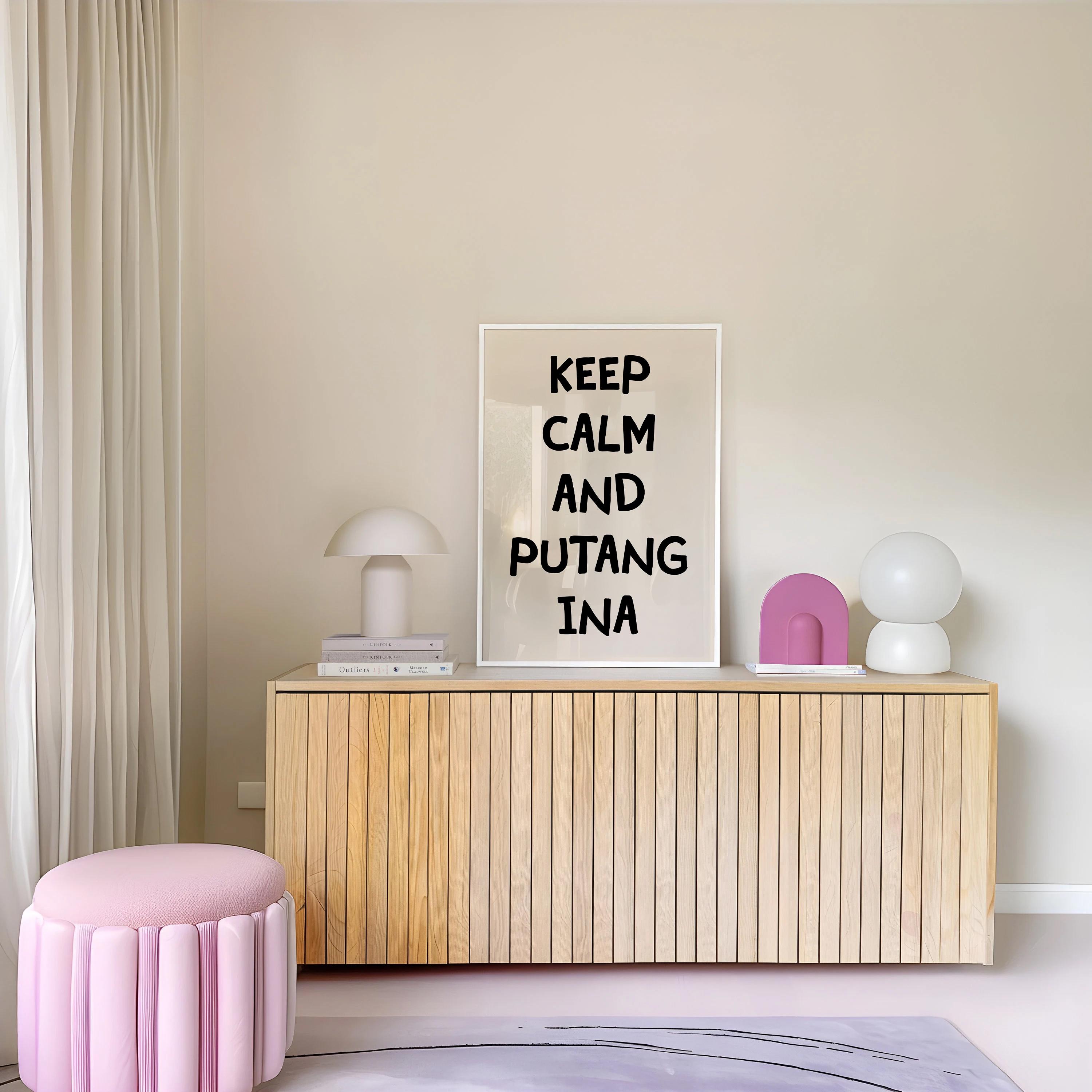 Filipino Quote Print Minimalist Pinoy Poster Aesthetic Living Room Art ...