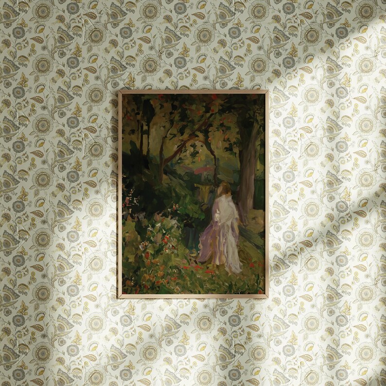 Filipino Woman Portrait Print, Vintage Philippines Oil Painting ...