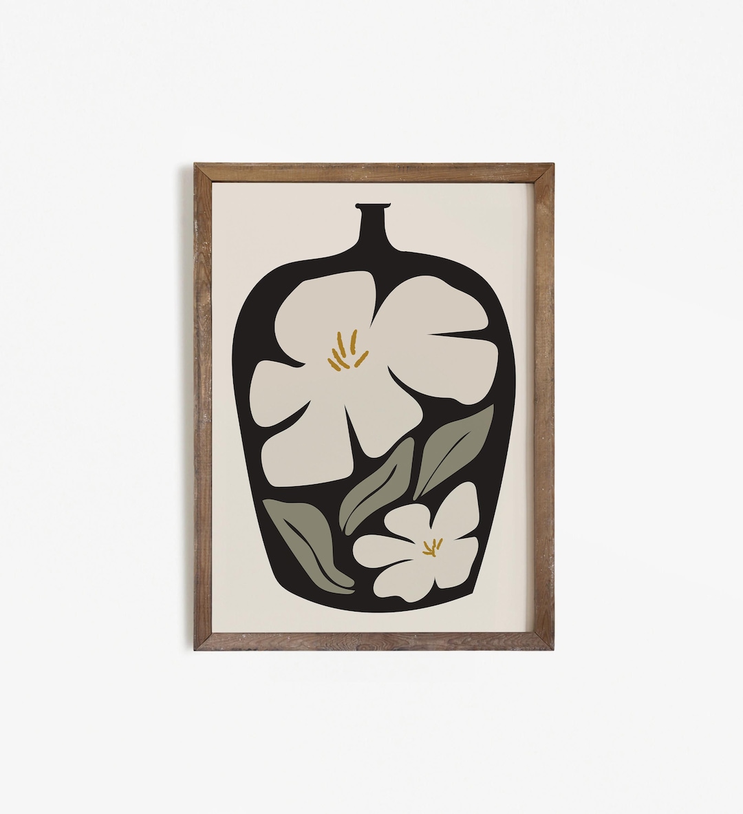 Sampaguita Flower Vase Art, Filipino Wall Art Digital Download ...