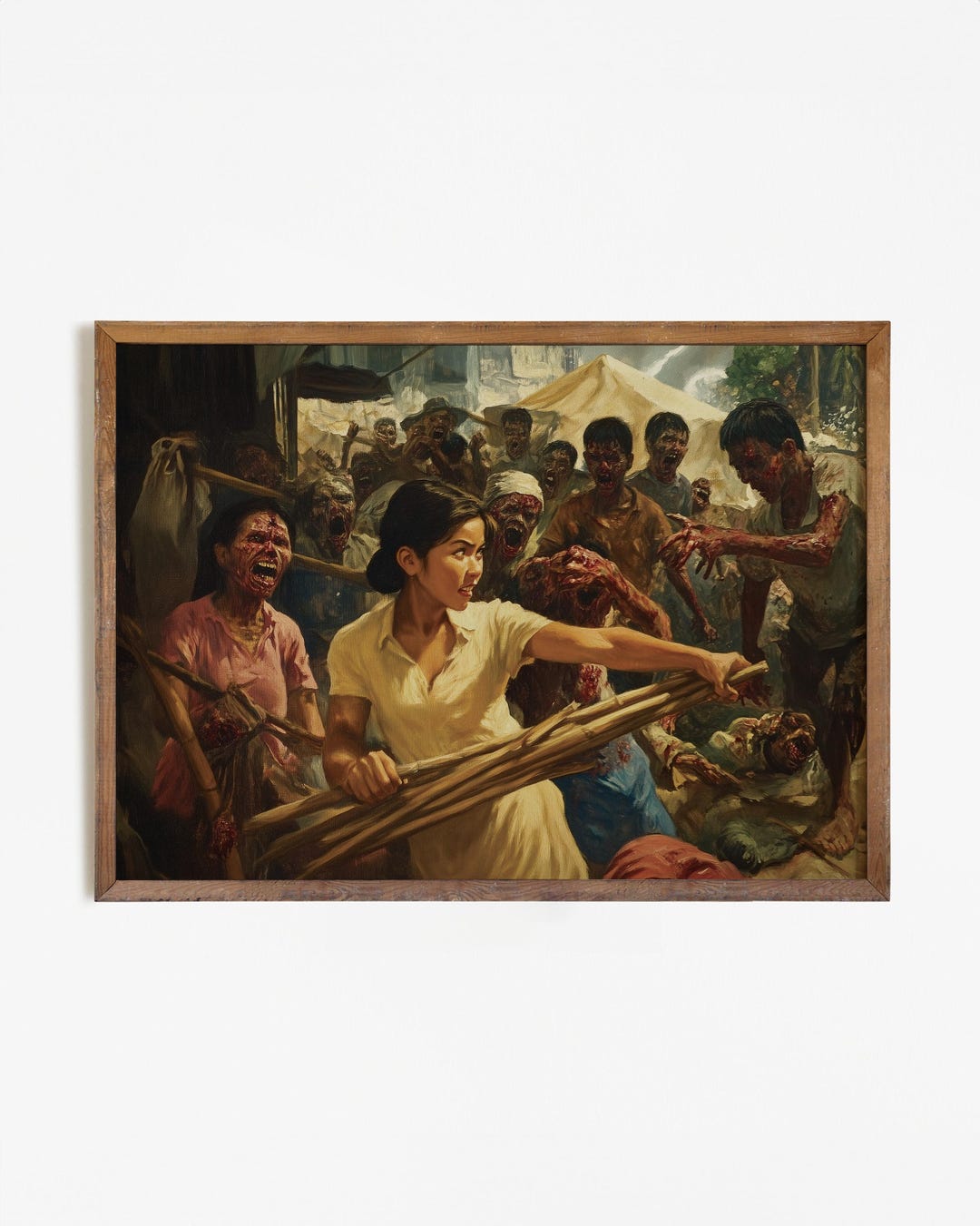 Filipino Zombie Art Print: Spooky Halloween Decor (digital Download) - Etsy