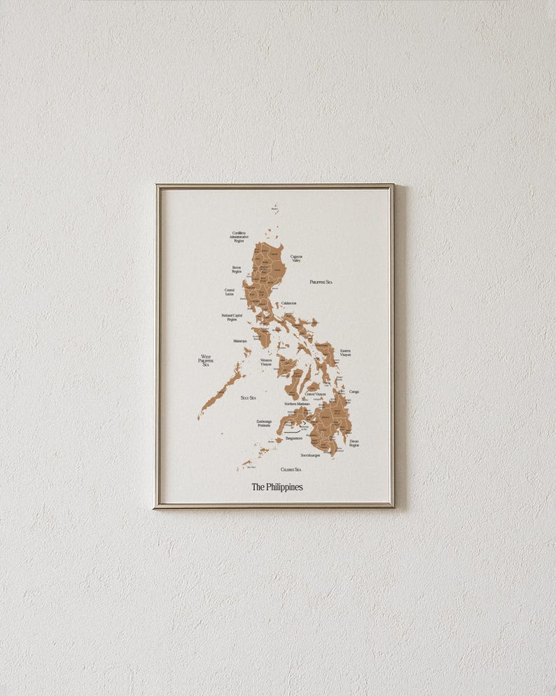 Philippines Wall Gallery Art Set, Filipino Culture Printable, Vintage ...