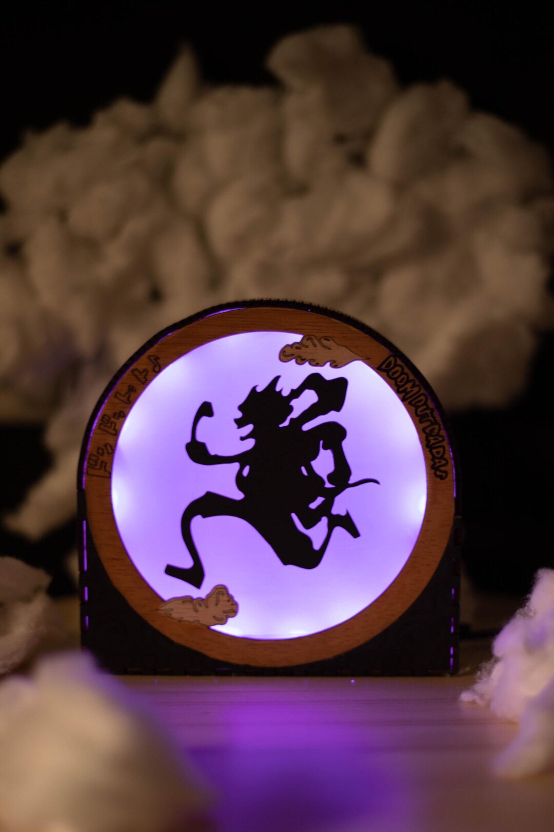 Luffy Gear 5 RGB Lamp - Etsy UK