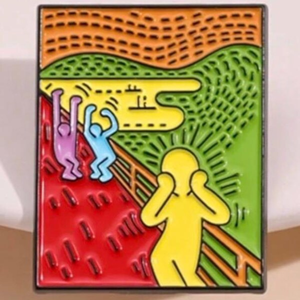 Keith Haring Patch - Etsy