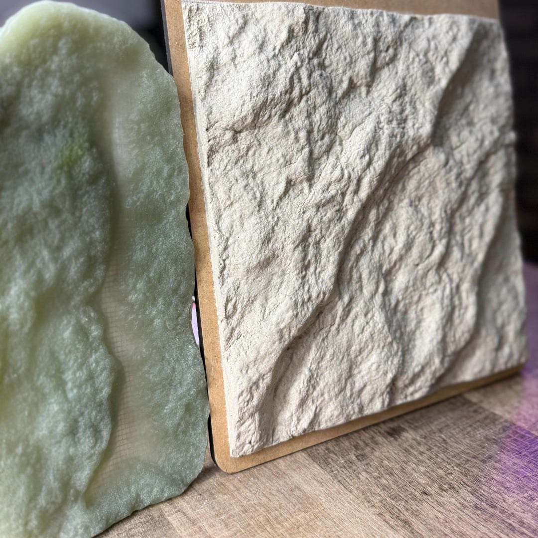 Rubber Stamp Stone Rubber Stamps DIY Texture Faux Rock Wall Cement ...