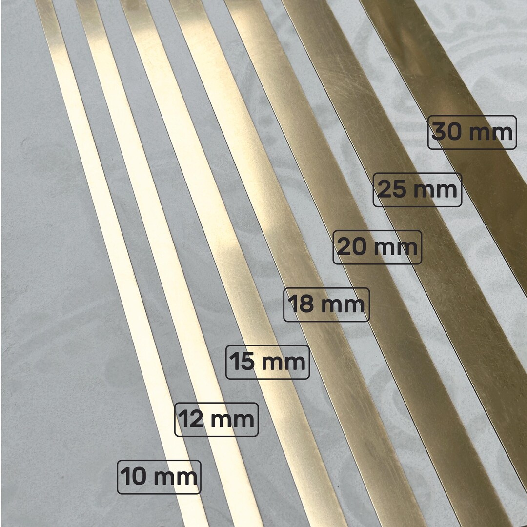 Mirror Strips Gold Wall Trim Miroir Paneling Host Gift Mirror Strip 5m ...