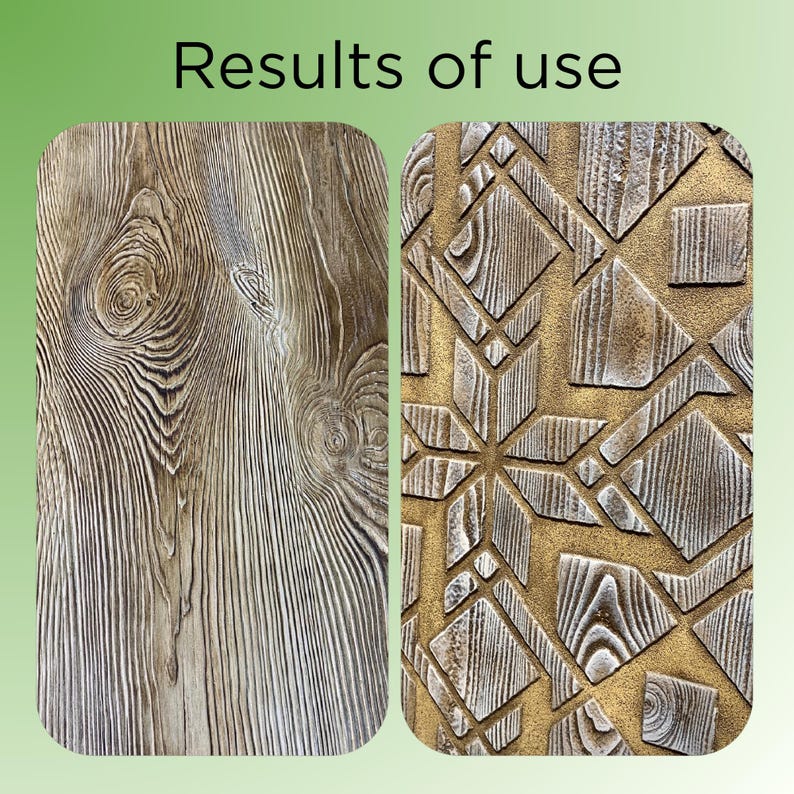 Wood Texture Wall Stamp: Silicone Stamp for Concrete and Plaster - Etsy