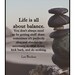 Posterizer 1 Pcs Life is All About Balance Positive Daily Reminder ...