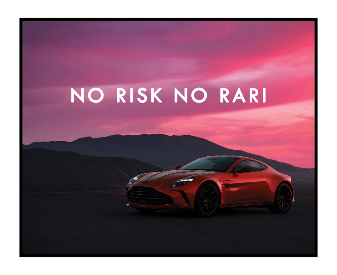 Posterizer 1 Pcs No Risk No Rari Motivational & Inspirational Art Gift ...