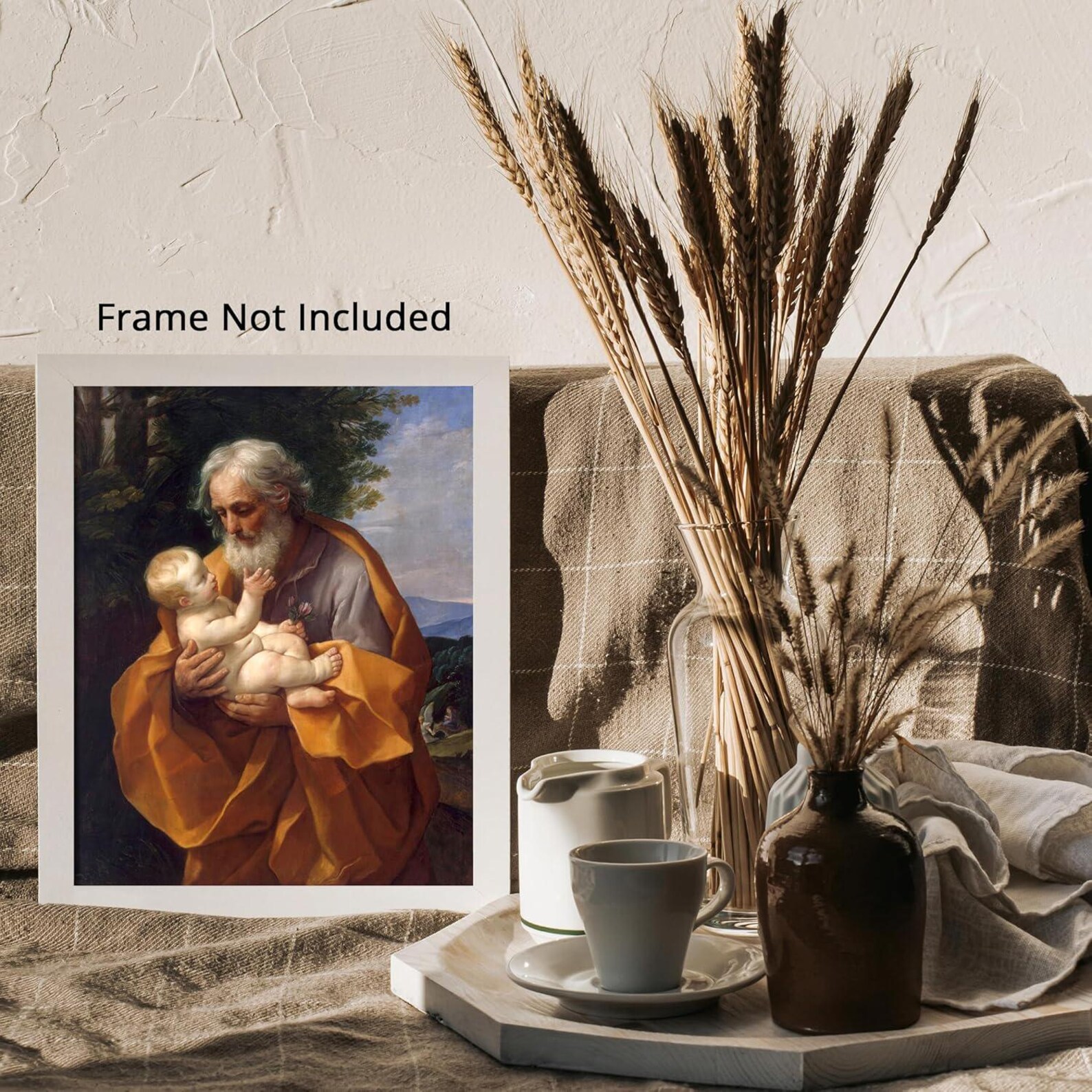 Posterizer 1 Pcs - St Joseph and Child Jesus C - 1635 Painting Poster ...