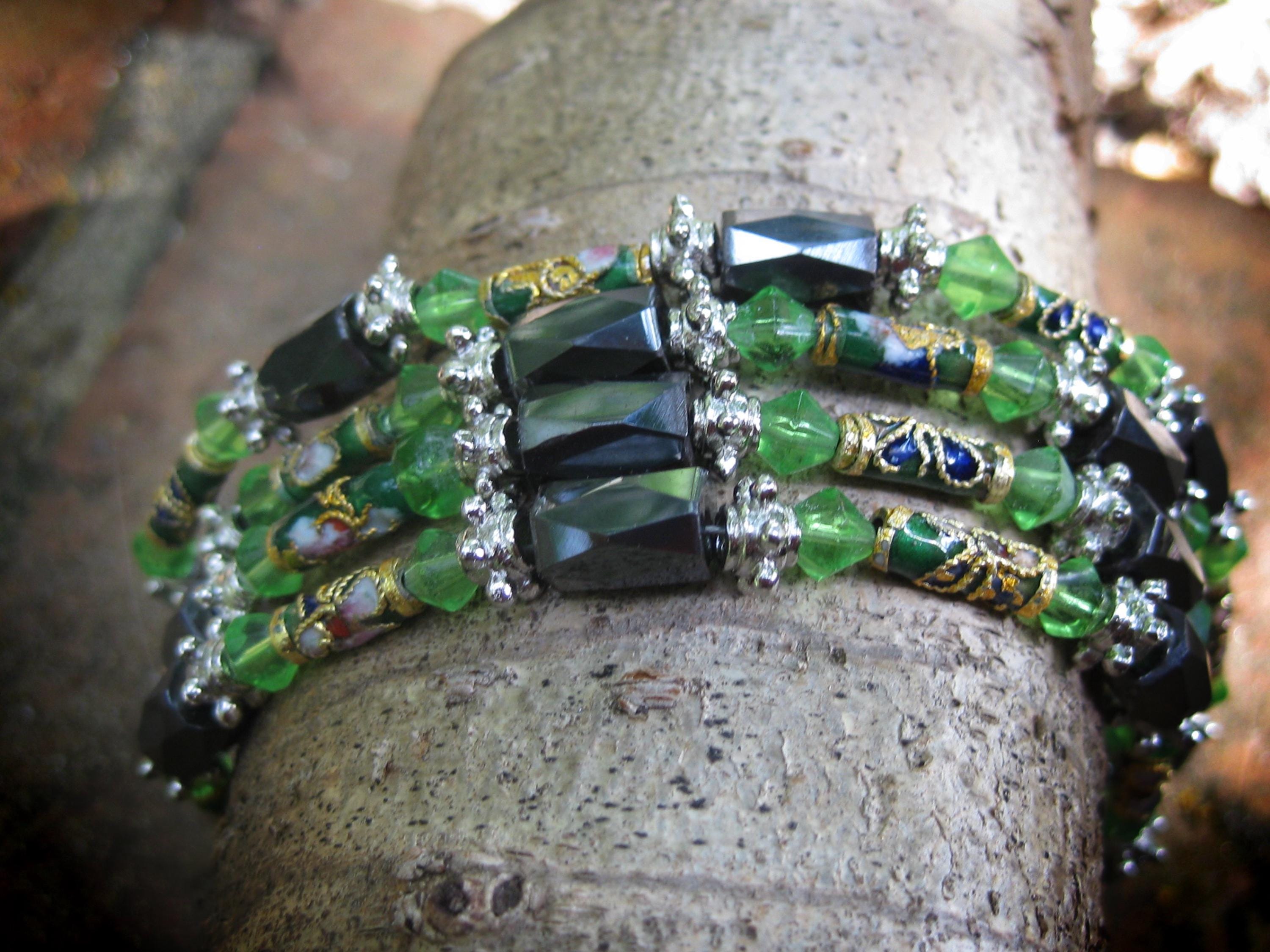 Metaphysical Voodoo Show Me the Big Wealth Magnetic Wrap Bracelet - Etsy