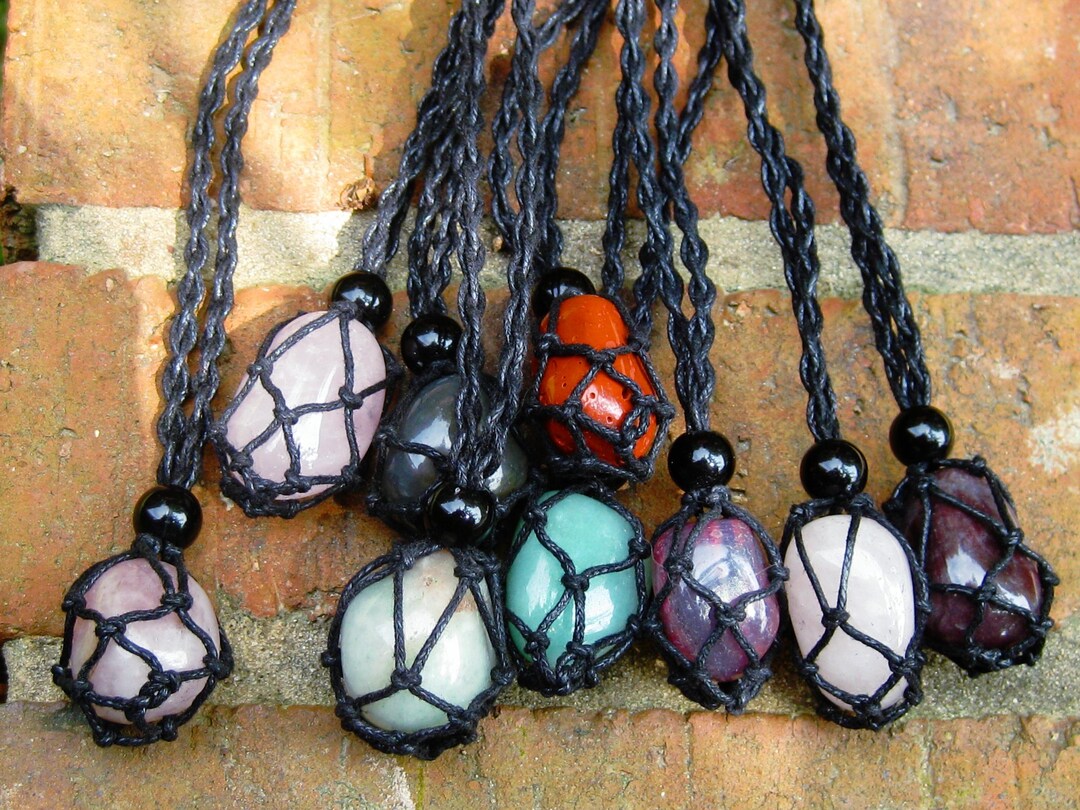 Grounding Stone Necklace: Anti Curse, Anti Hex, Black Sun - Etsy
