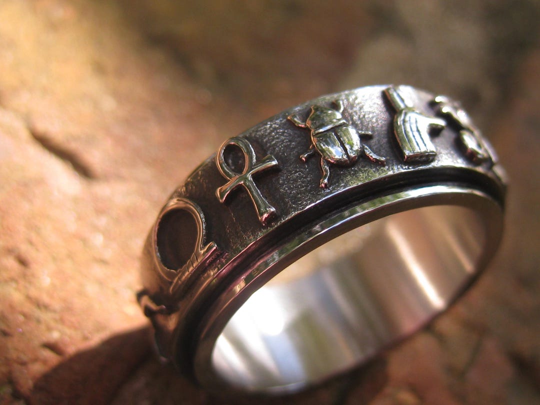 Metaphysical Ring Lluminati Ankh-af-na-khonsu Priest of Ancient ...