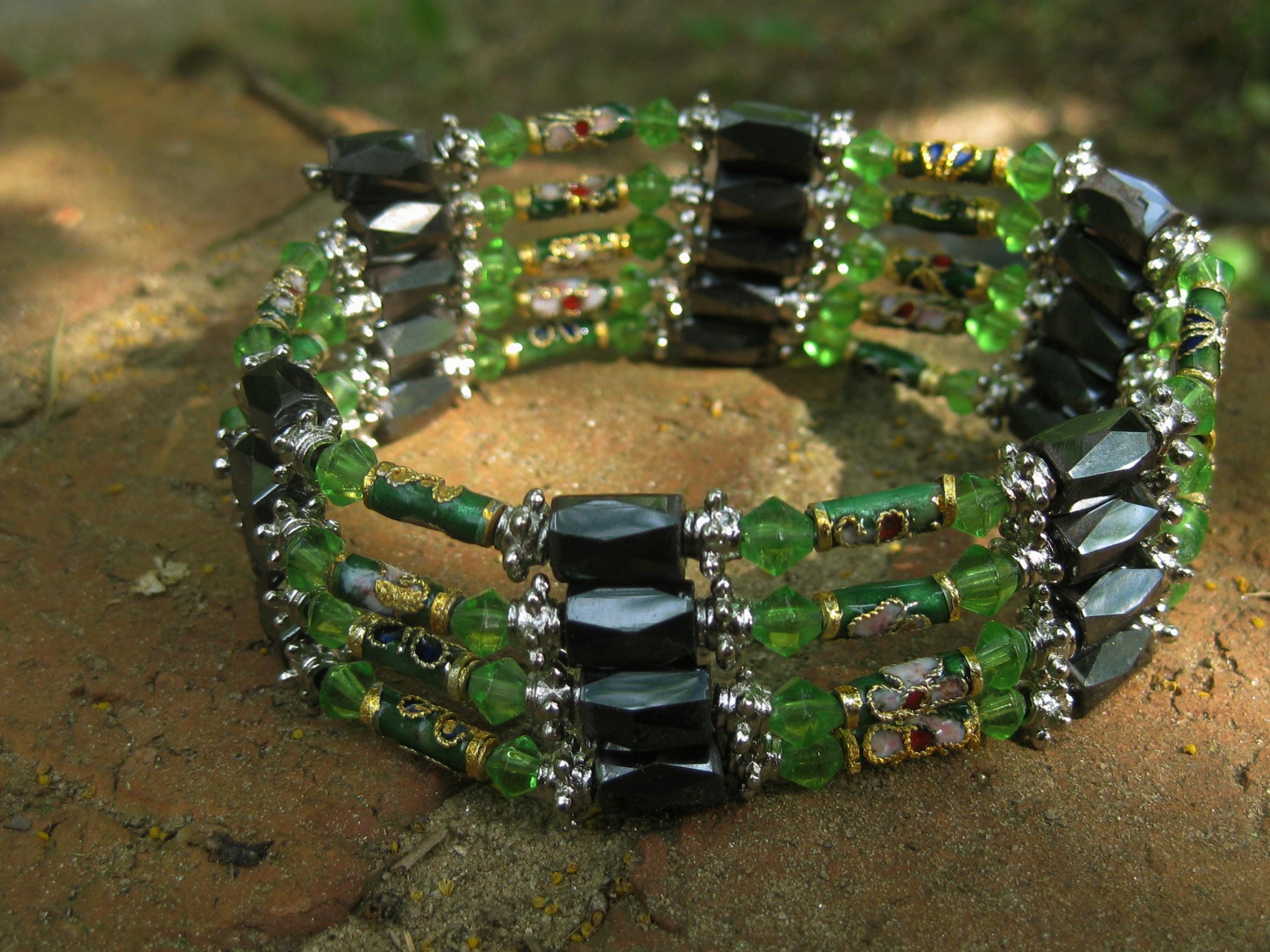 Metaphysical Voodoo Show Me the Big Wealth Magnetic Wrap Bracelet - Etsy
