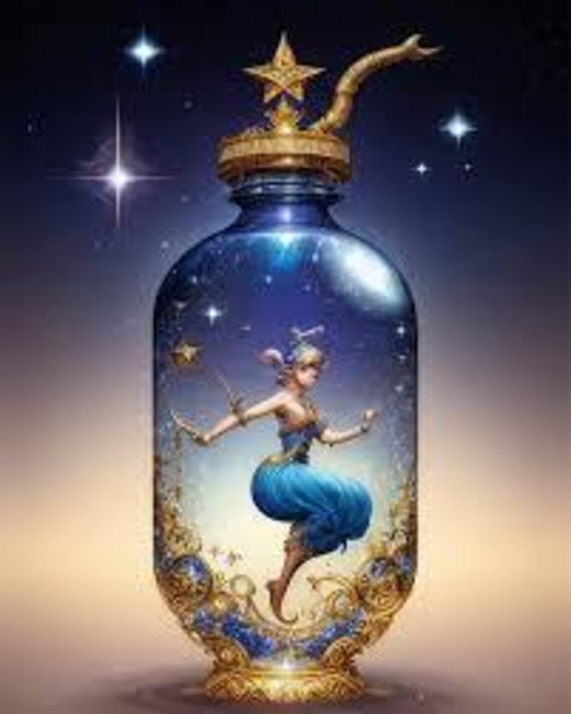 Metaphysical Genie in a Bottle Make a Wish Potion Oil Roll on Bottle - Etsy