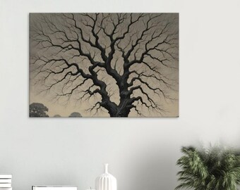 Beautiful Trees on Canvas - Etsy