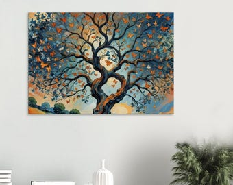Beautiful Trees on Canvas - Etsy