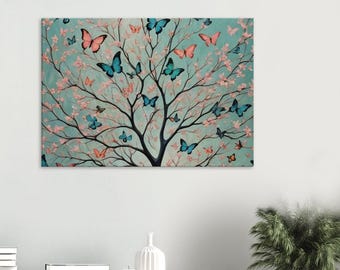 Beautiful Trees on Canvas - Etsy